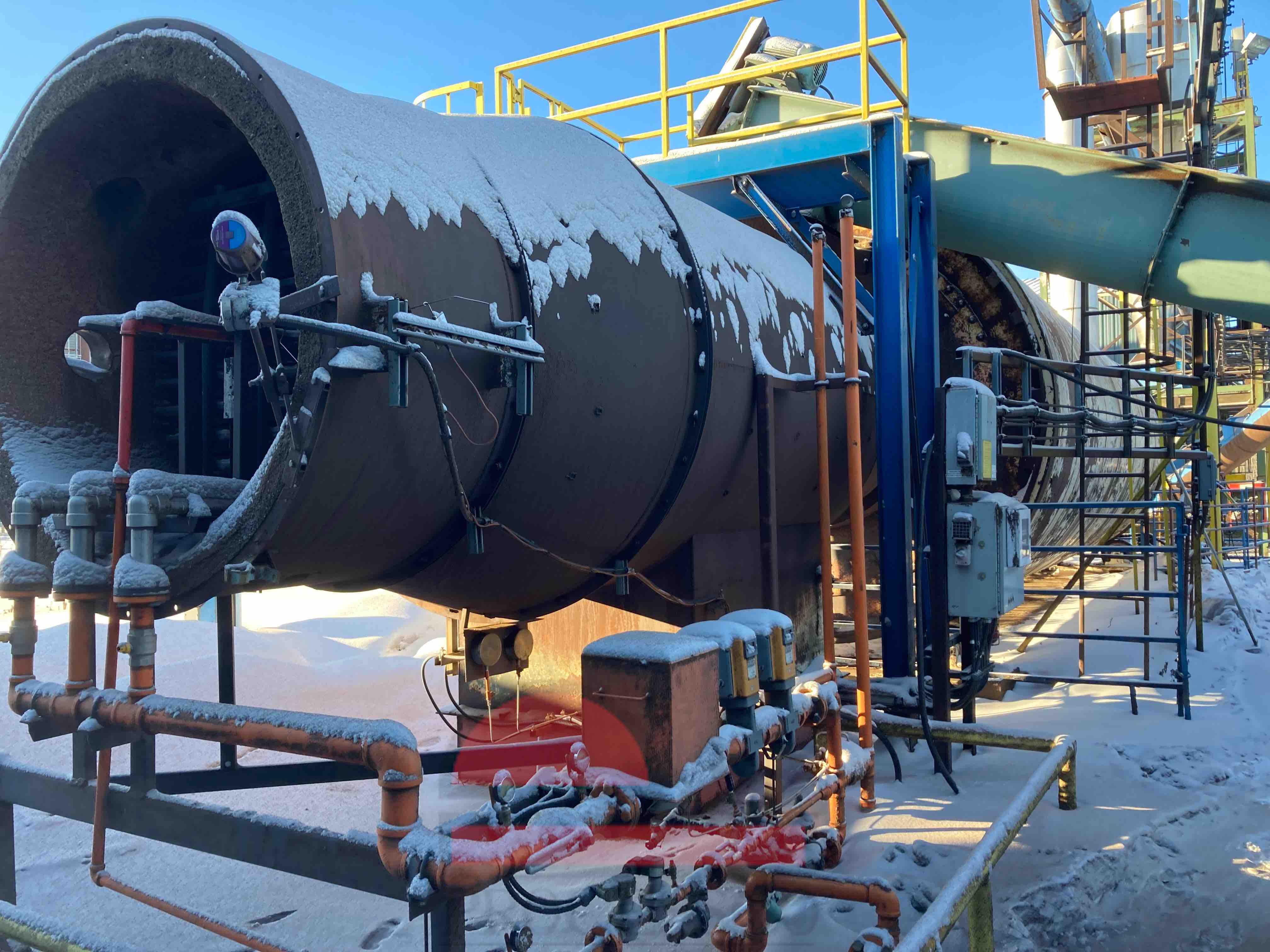 12'x 40' Triple Pass - Rotary Drum Dryer