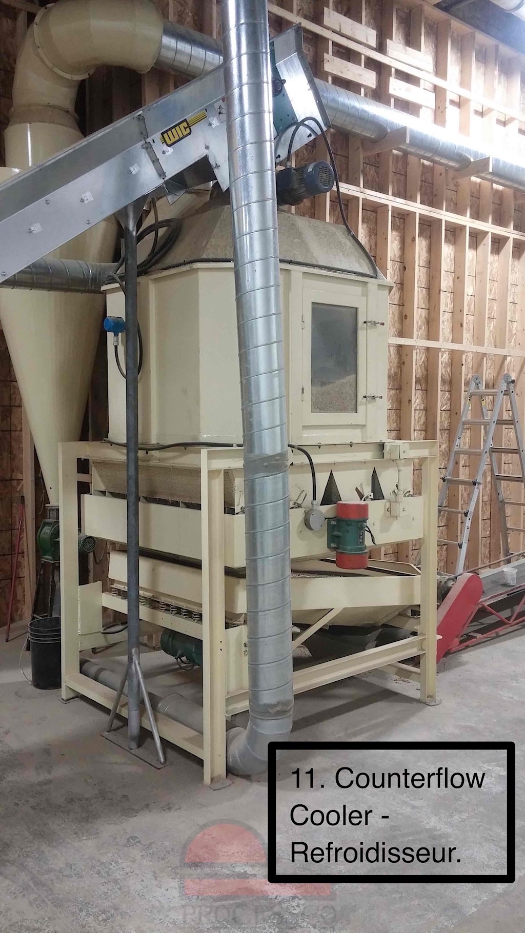 2 Ton/Hrs Wood Pellet Plant with (2) V-Belt Pellet Mills is a “PLUG ...