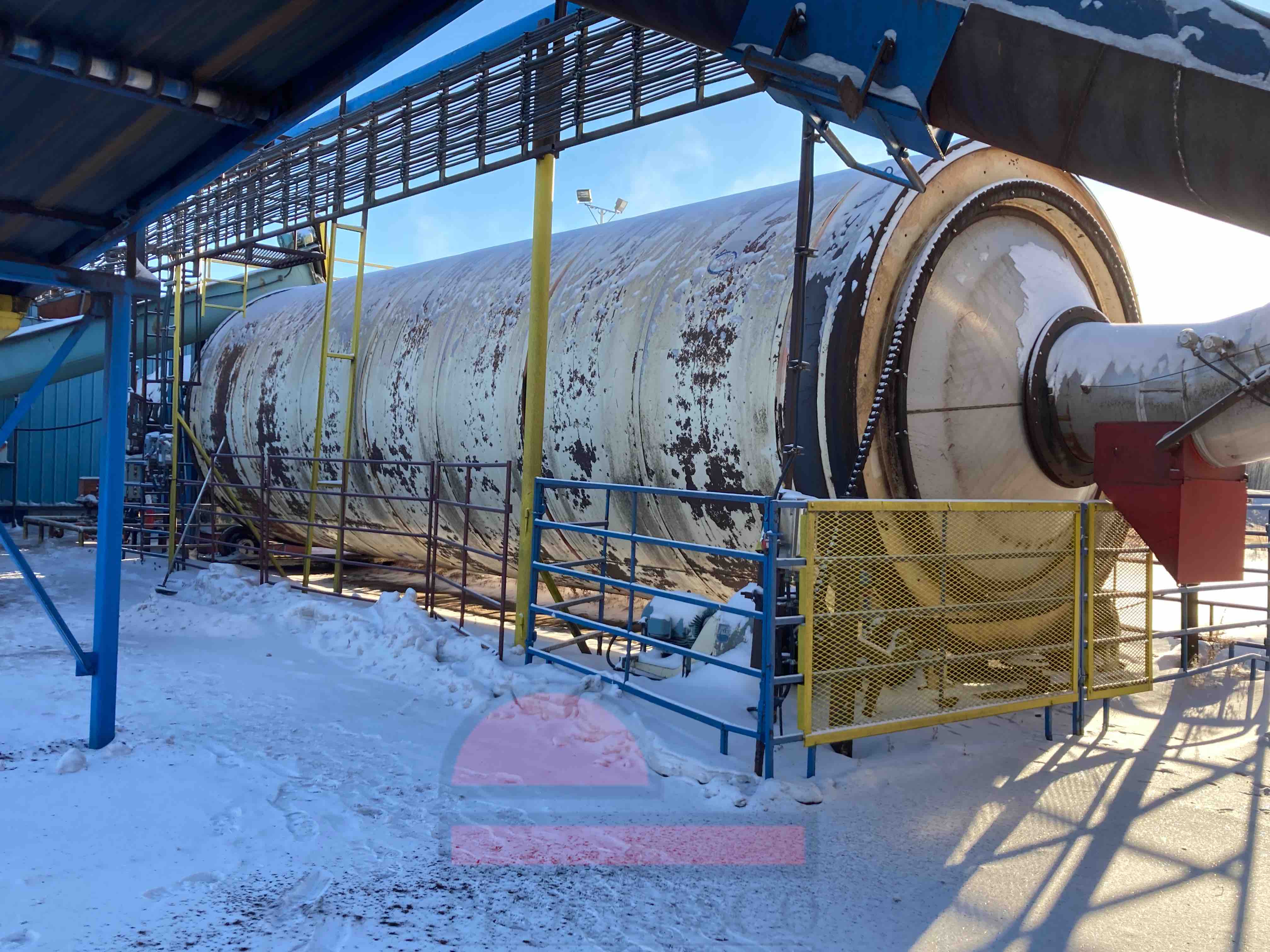 12'x 40' Triple Pass - Rotary Drum Dryer