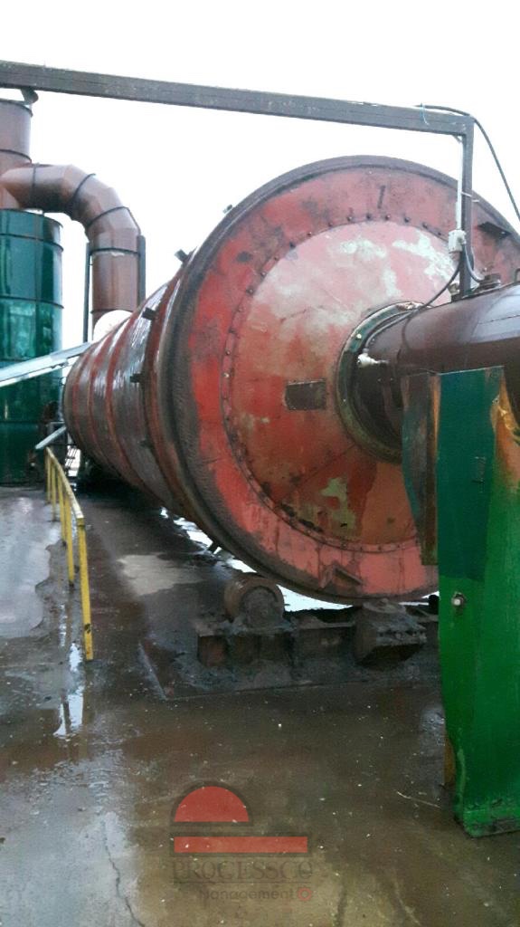 10' x 40' - Single Pass - Rotary Drum Dryer