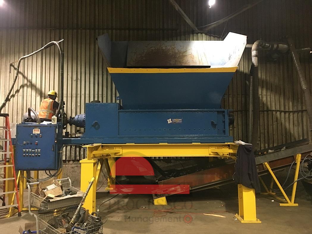 200 HP SSI Dual Shaft Shredder